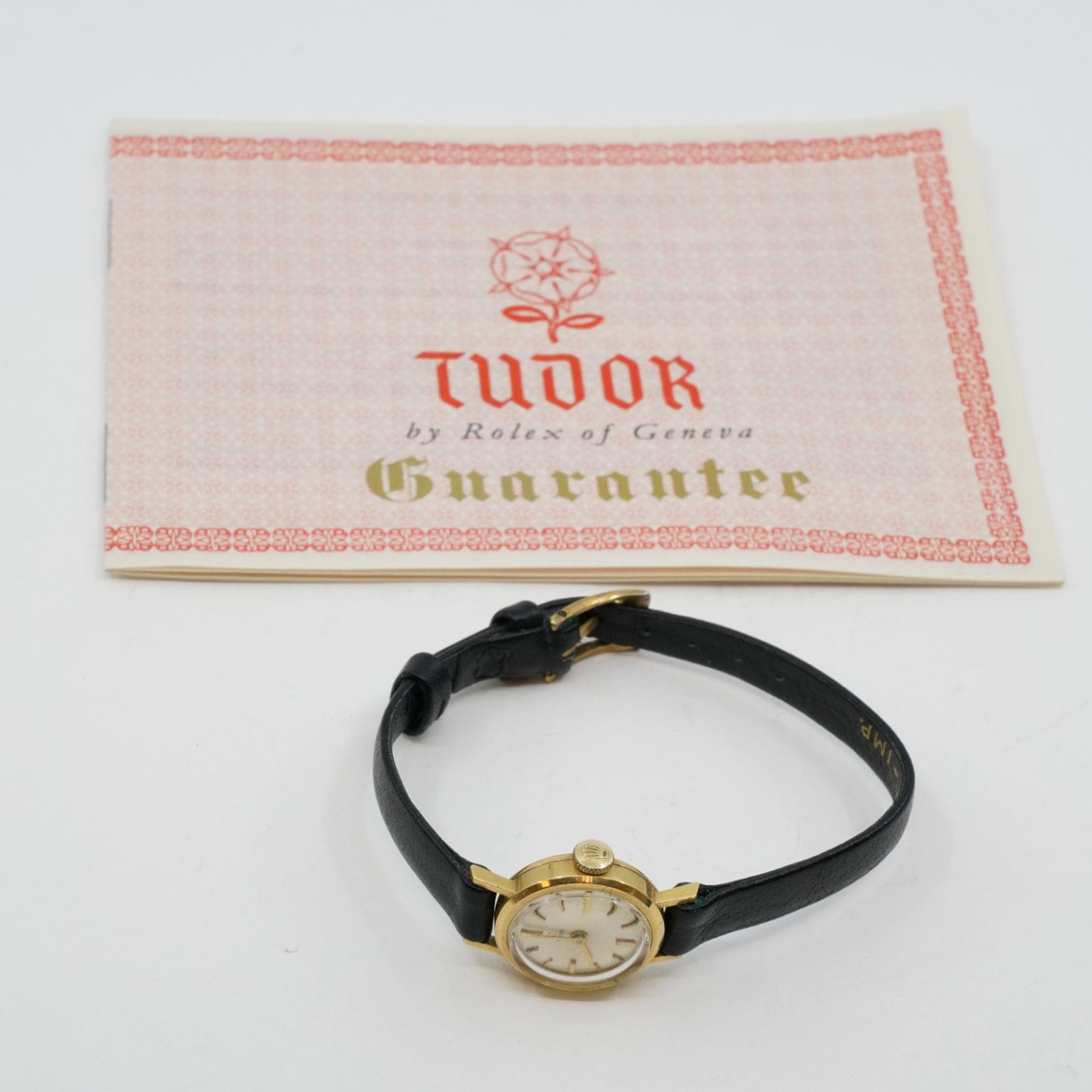 Armbandsur Tudor by Rolex of Geneva Guldboett 18K 17mm Boett nr.1818 ...
