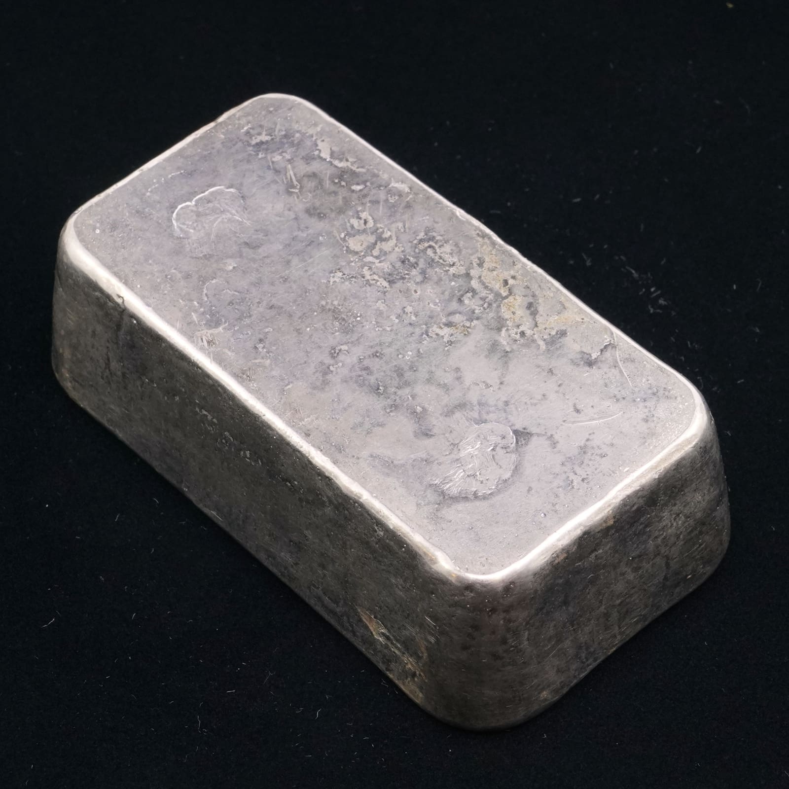 Silvertacka S999, vikt 1000,4 gram, Degussa Feinsilber, serienummer: 000823